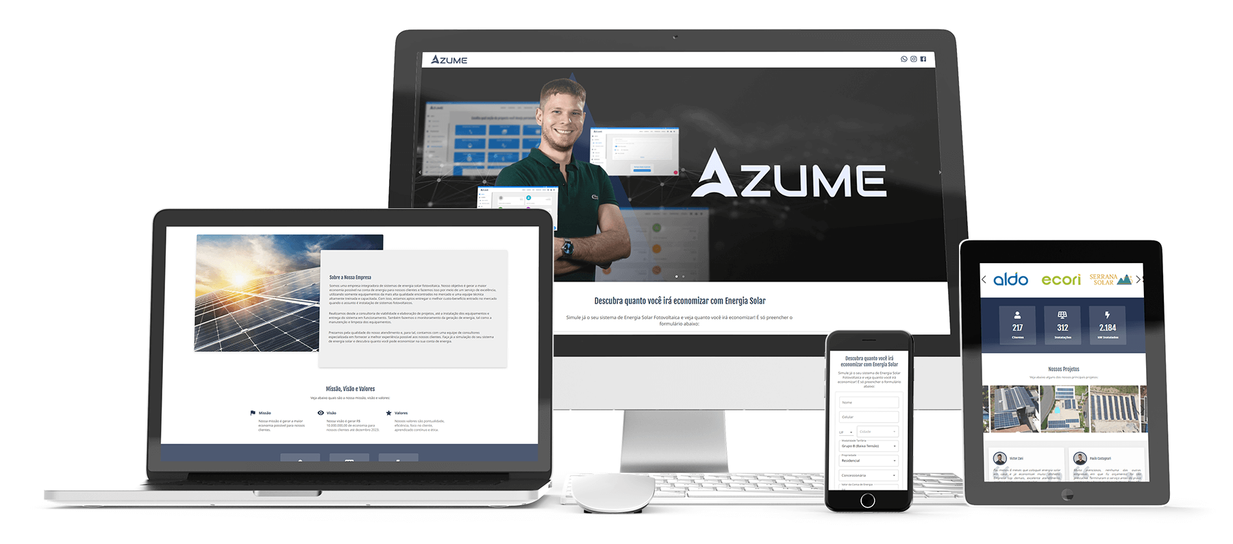 Azume Responsivo